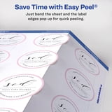 Avery Round Labels, 2" Diameter, Glossy White, 60ct (22817) - Walmart.com