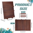 1pc Wood Place Card Display Stands for Postcards Earring Display Cards ...