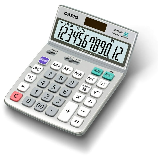 Casio CASIO Green Purchasing Law Compliant Calculator 12 digits Time ...