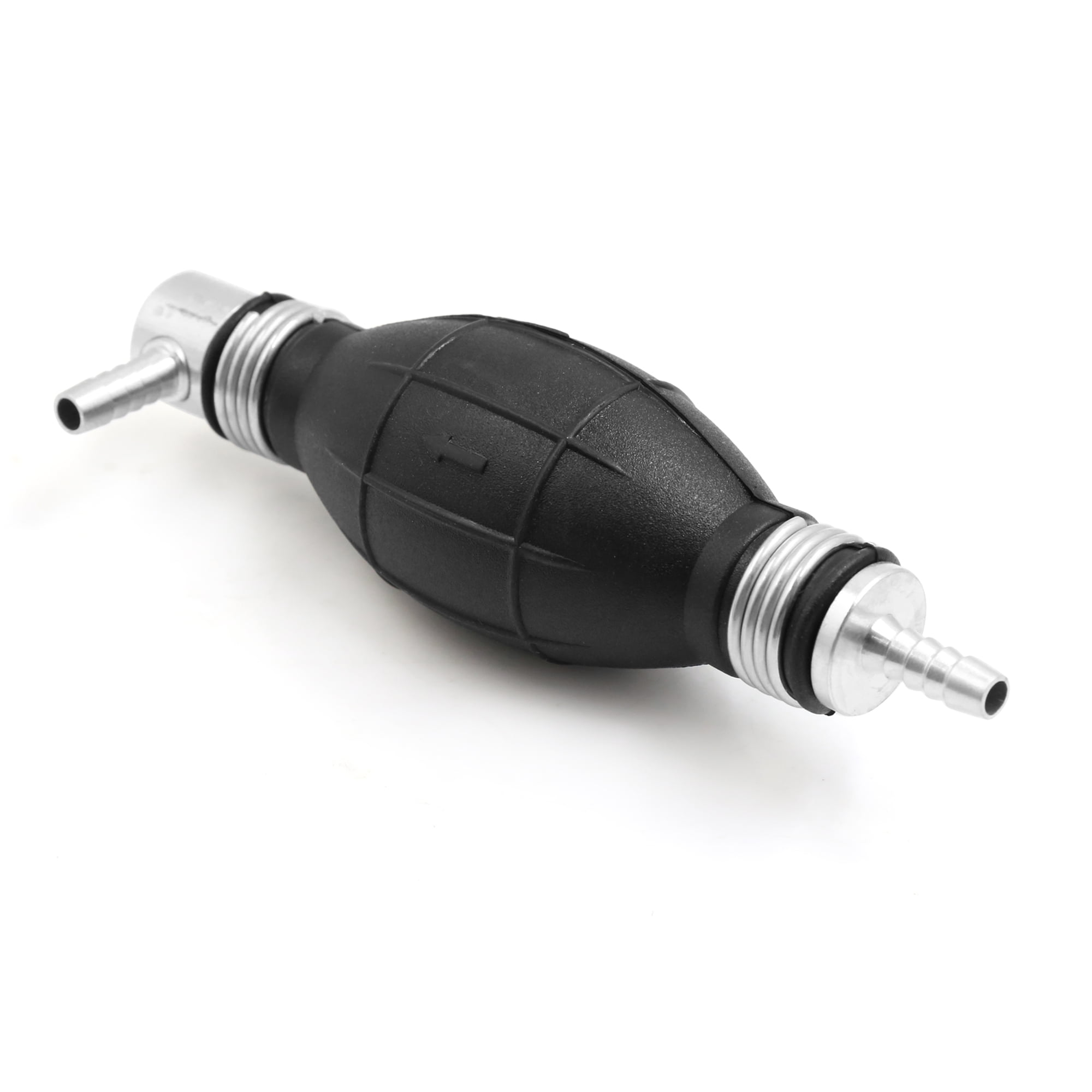 6mm Black Rubber Vacuum Petrol Fuel Line Pump Hand Primer Bulb for Car ...