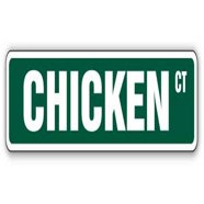 Chicken Crossing Sign - Walmart.com