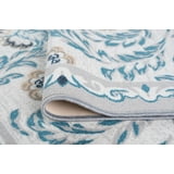 Transitional 9x12 Area Rug (9'3'' x 12'6'') Floral Cream, Gold Living ...