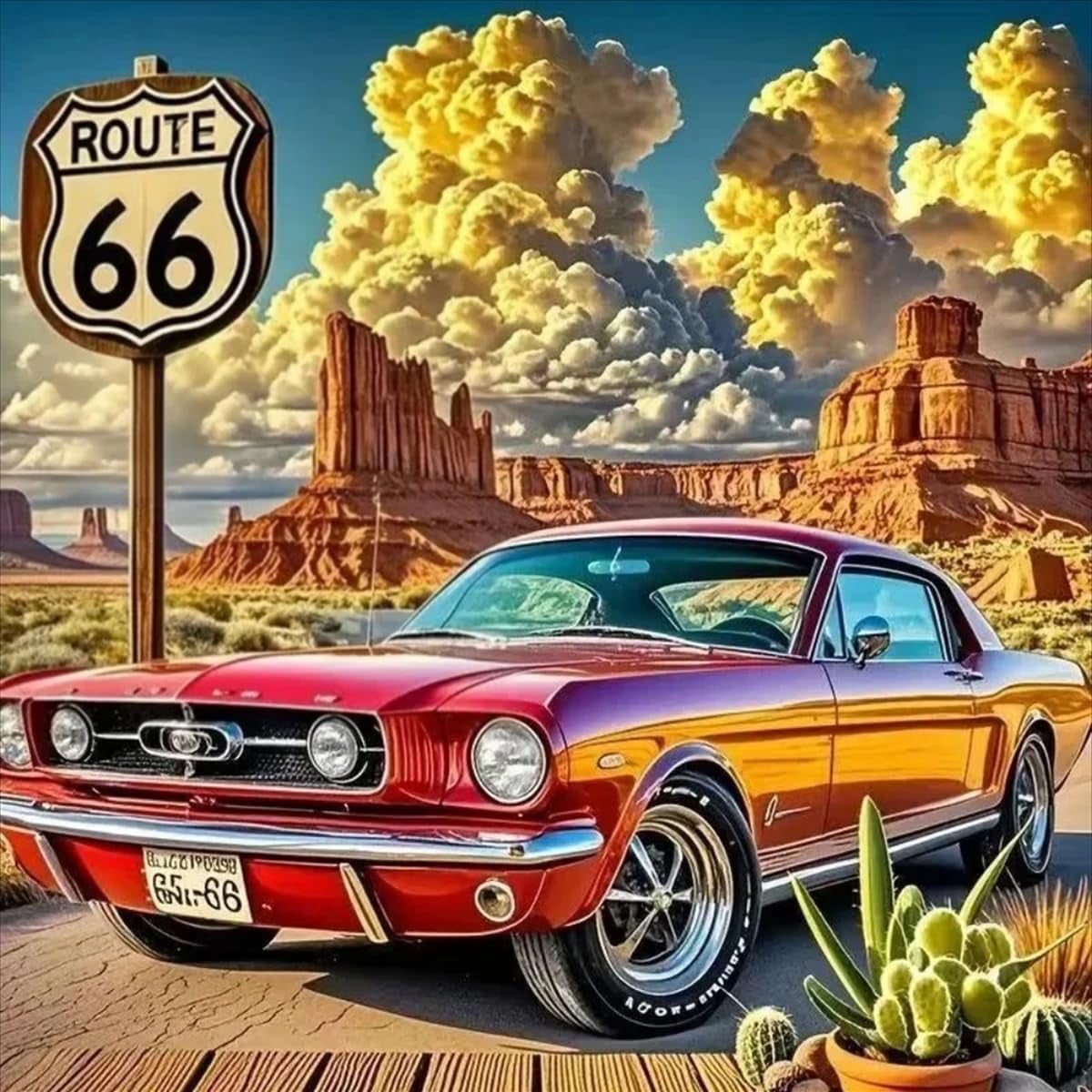 Click here for Nobrand Car-Themed 5d Diamond Painting Kit (Suitab... prices