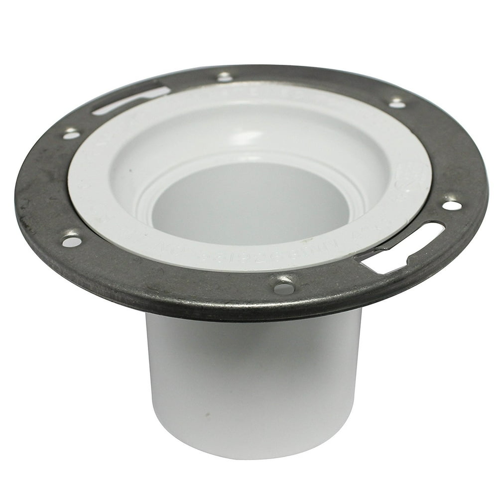 Canplas 193617SS DWV Closet Flange With Stainless Steel Ring And canplas-193617ss-dwv-closet-flange-with-stainless-steel-ring-and
