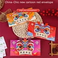 Kedshhgu Clearance 2024 Dragon Year Red Envelope Fashion New Year ...