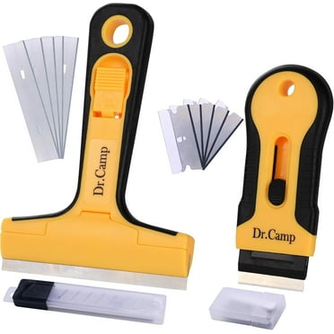 MulWark Multi-Purpose Mini Razor Scraper Set with Protective Blade ...
