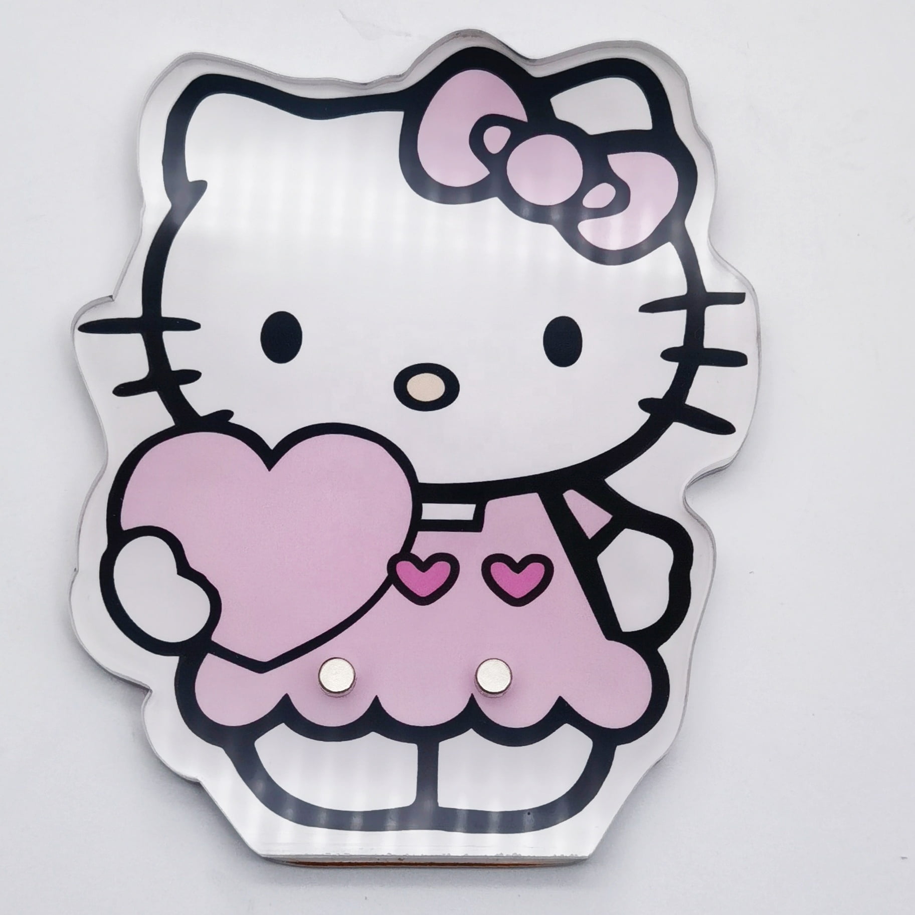 Azulejo de pestañas personalizado, azulejo de pestañas acrílico, hello kitty, paleta de pestañas ...