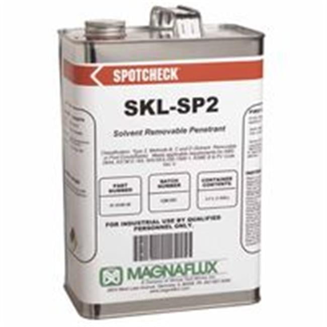 Magnaflux 387-01-5155-35 Solvent Removable Penetrant, Red, 1 gal ...
