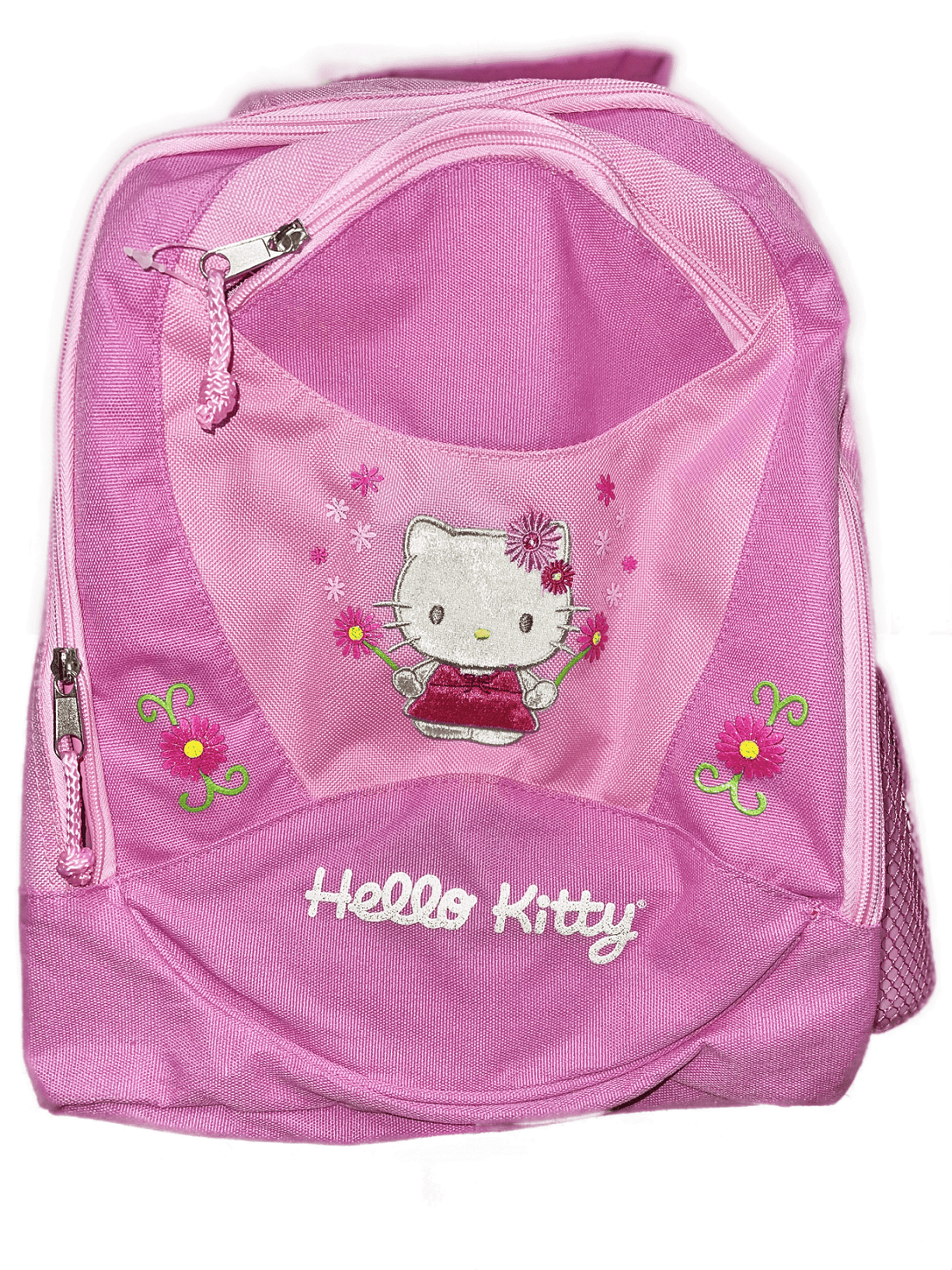 Hello Kitty - Pink w/ Water Bottle - 15" backpack - Walmart.com
