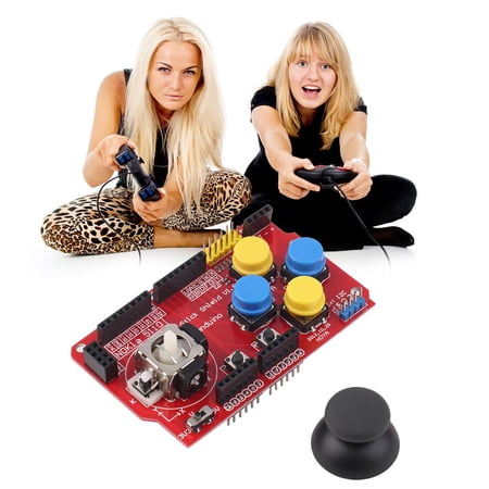 3.3V To 5V Gamepad Joystick Shield Module Game Rocker Button Controller ...