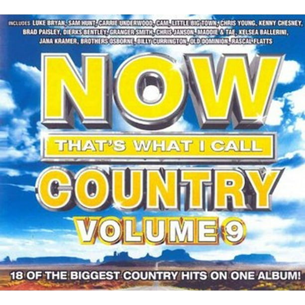 Various Artists - Now That's What I Call Country, Vol. 9 - CD - Walmart ...
