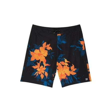 Billabong Boy's Sundays Pro Boardshorts (Big Kids) Neon Night 26 (12 ...