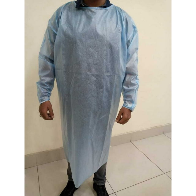 White Duck Outdoors 5 pack Disposable Isolation Gown AAMI Level 2 PPE ...