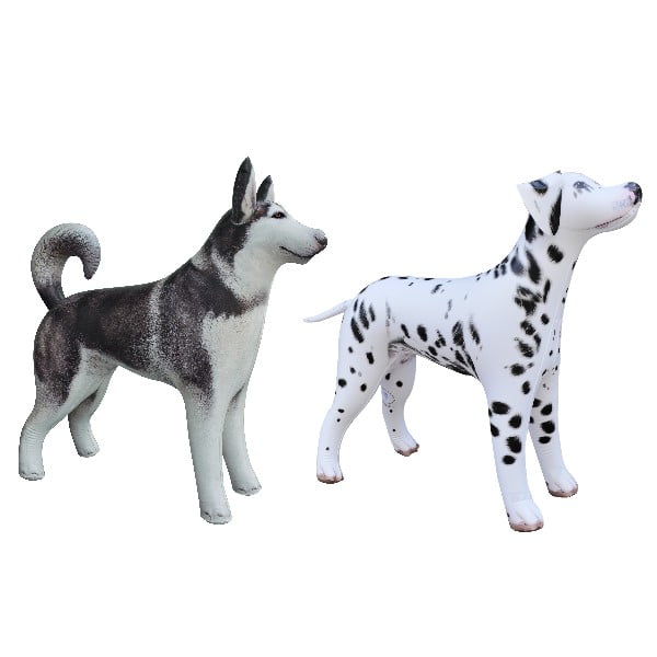 Jet Creations - Inflatable Husky Dalmatian Dog Animal Toy Party Gift ...
