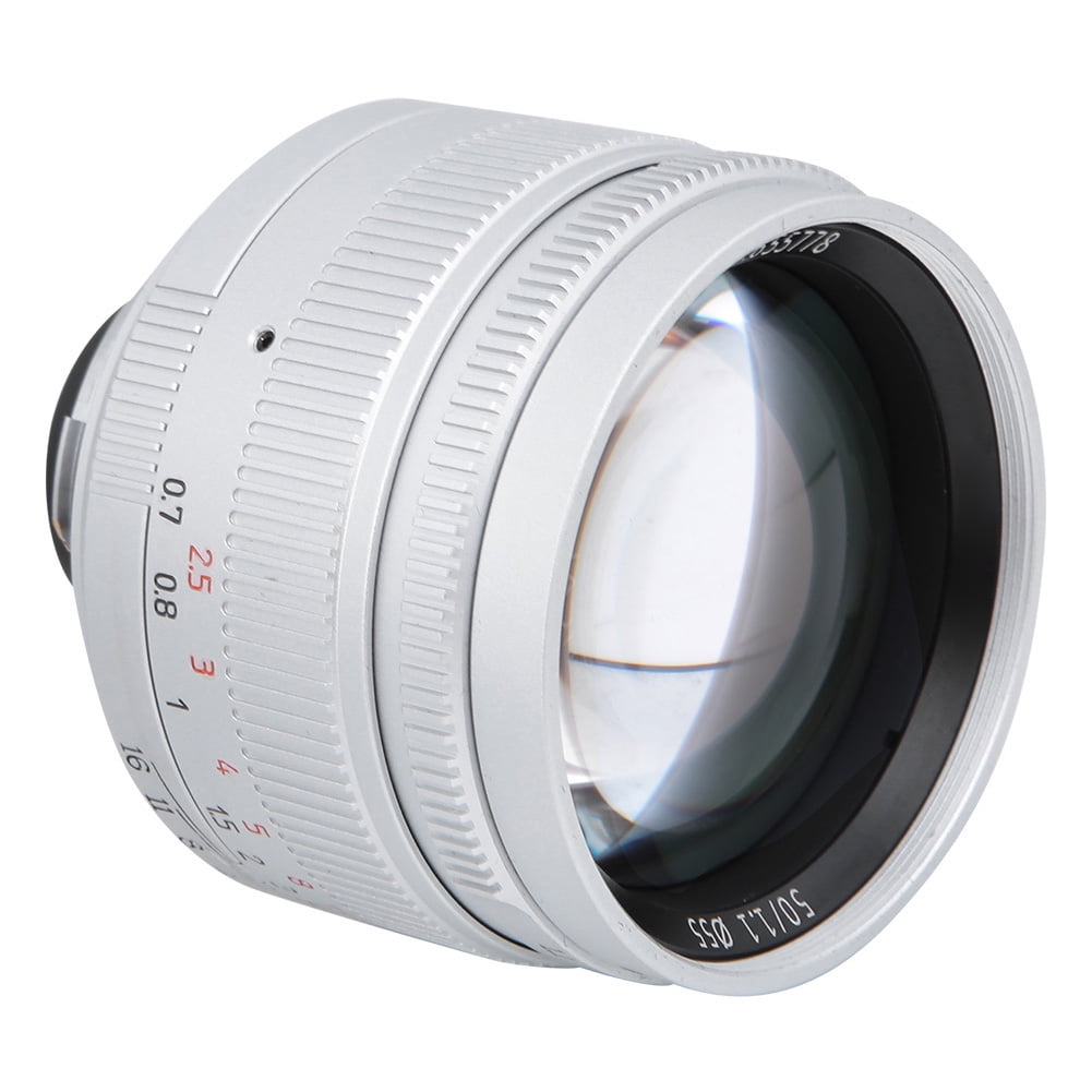 Lente fija 7artisans 50 mm F1.1 Nikou para Leica Enfoque manual ...