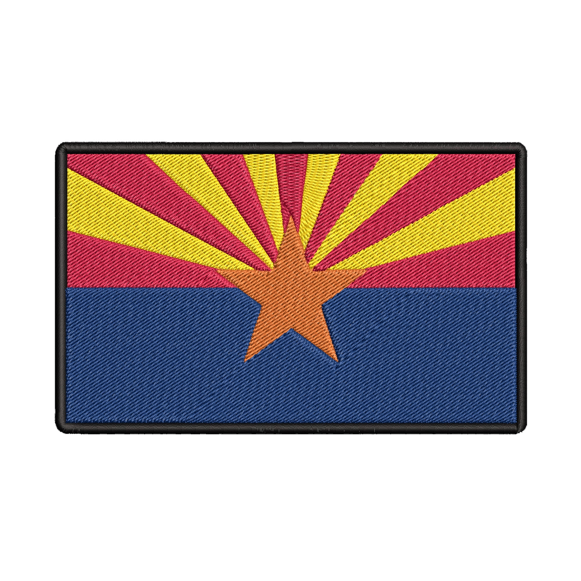 Arizona Flag Embroidered Iron-on Patch - Walmart.com