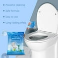 Blue Toilet Cleaning Powder Household Cleaner Scale Retention Foam For ...