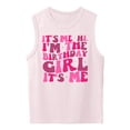 Birthday Girls Sleeveless Tank Top, Kids Casual Crew Neck Graphic Vest ...