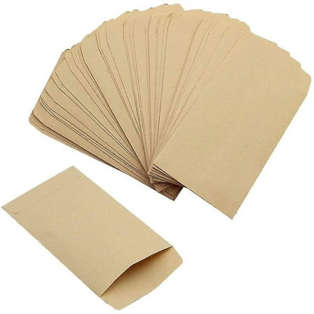 120 Pieces Small Kraft Paper Bags Mini Paper Bags Kraft Envelope Bag,11 ...