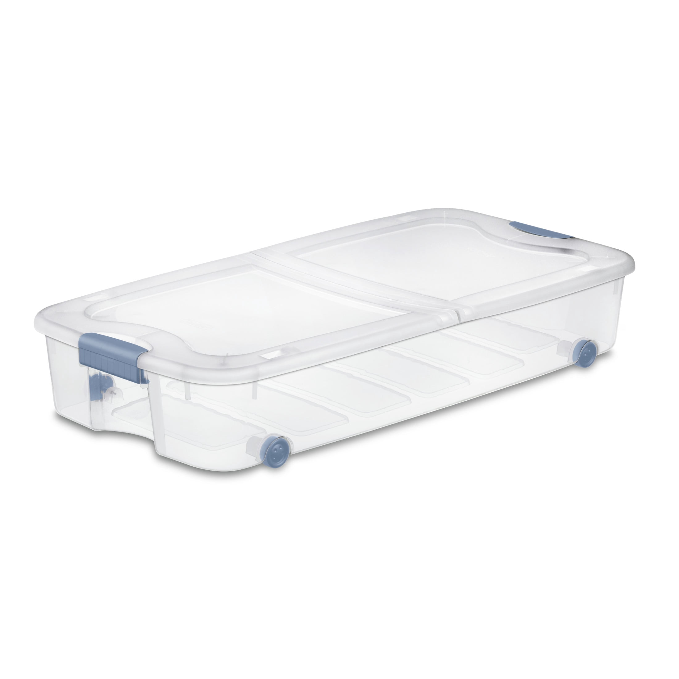 Sterilite Ultra™ 62 L Stadium Blue Wheeled Underbed Storage Box - Blue ...