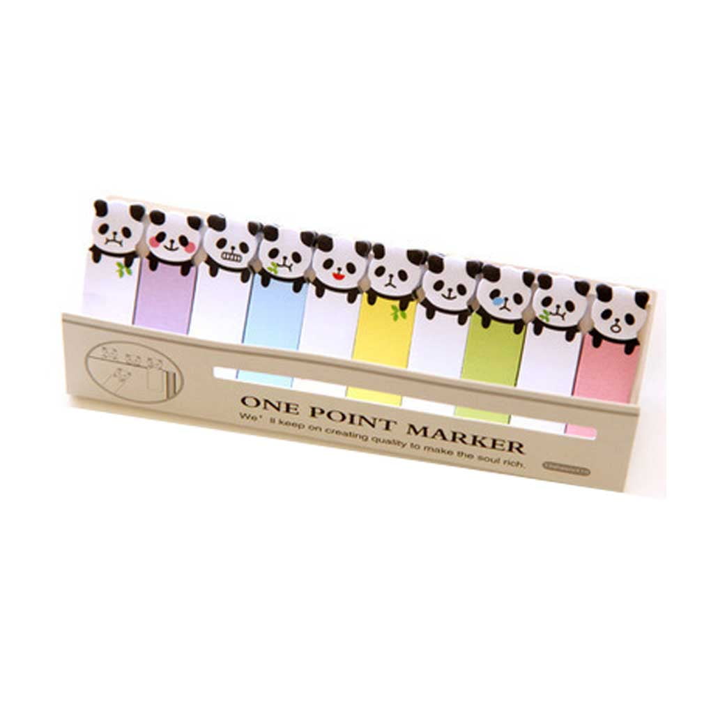 TureClos Convenience Sticker Animal Bookmark Tab Note Memo Marker ...