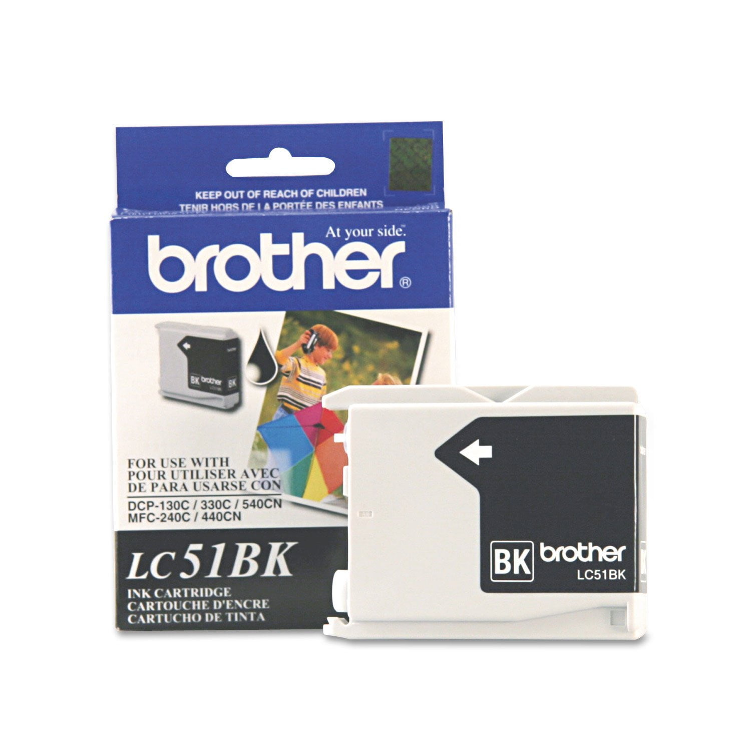 Brother LC51 Ink Cartridge, Black (500 Page Yield) - Customer ratings ...