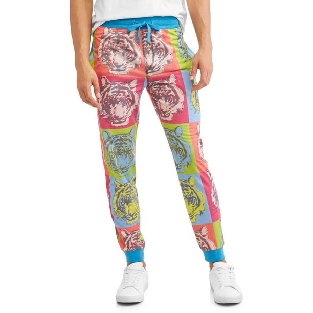 Top Drawer - Top Drawer Men's Fashion Jogger Pop Art Tiger - Walmart ...