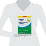 Equate Multi-Purpose Solution for Soft Contact Lenses, 24 fl oz (2x12 ...