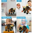 DolliBu Wild Large Buffalo XL Doctor Plush Toy - Super Soft Buffalo ...