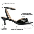 Journee Collection Womens Jennifer Kitten Heel Ankle Strap Open Toe ...