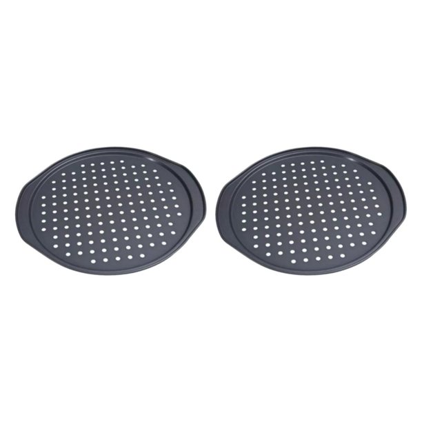 Goriertaly Eco-Friendly Home Pizza Baking Pan Rust Proof Easy To Clean ...