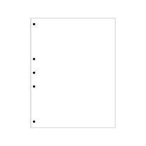 Domtar 851151 Custom Cut-sheet Copy Paper, 92 Bright, 5-hole Side ...