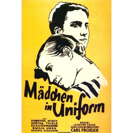 Madchen In Uniform From Top On German Poster Art: Dorothea Wieck Hertha ...