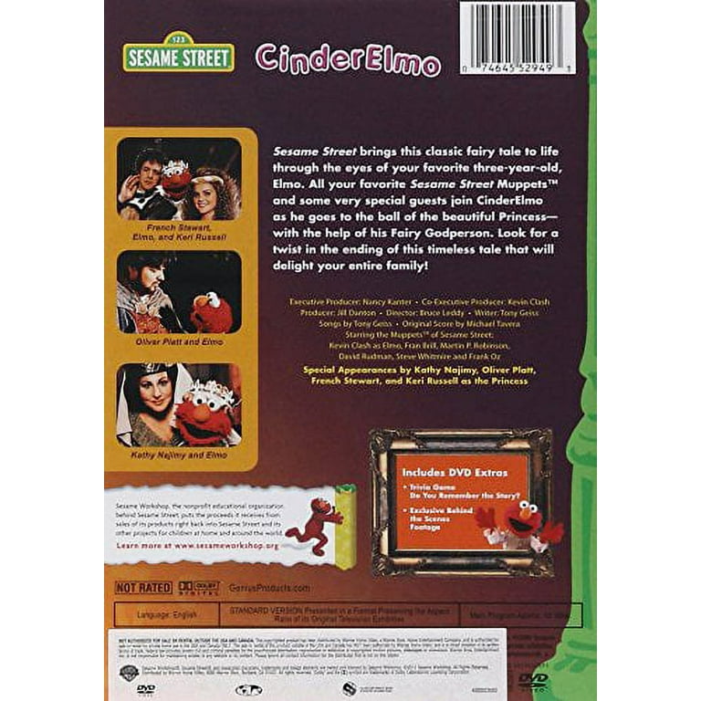 Sesame Street Cinderelmo Vhs