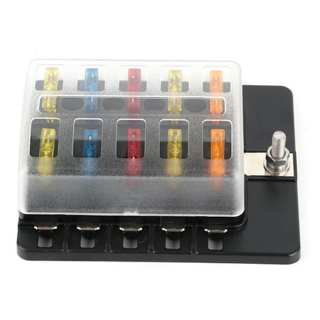 Car Fuse Holder, PBT Flame Retardant Fuse Box, High Strength Ships For ...