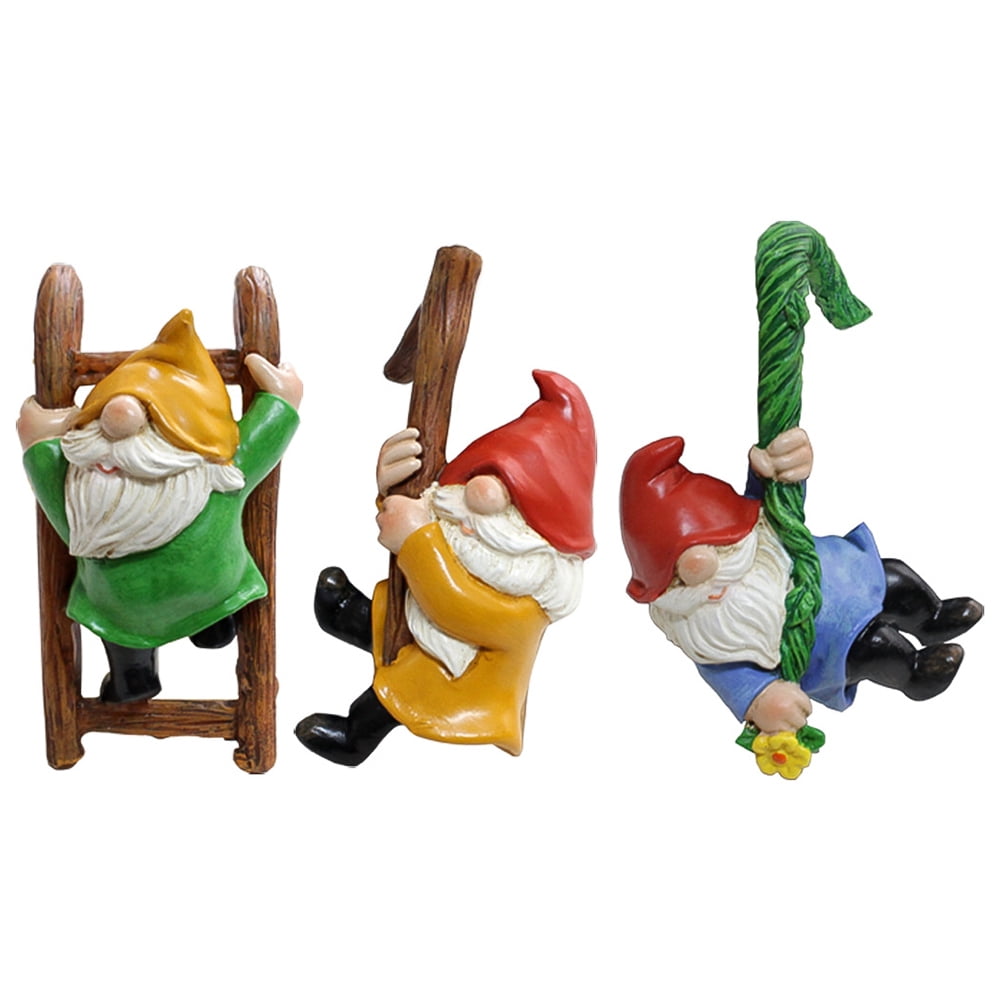Click here for Miangastore 3pcs Garden Statue Gnome Figurine Resi... prices