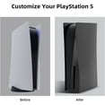 PS5 Accessories Plates for Playstation 5 Disc Edition, ABS Anti-Scratch ...