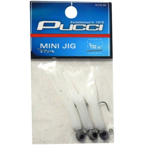 P-Line 1/32nd oz Mini Jig, 3 pack - Walmart.com