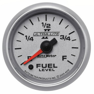 AutoMeter 6910 Cobalt Digital Programmable Fuel Level Gauge; 2-1/16 in ...