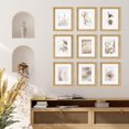 8x10 Picture Frame Set of 9, Display Pictures 5x7 with Mat or 8 x 10 ...