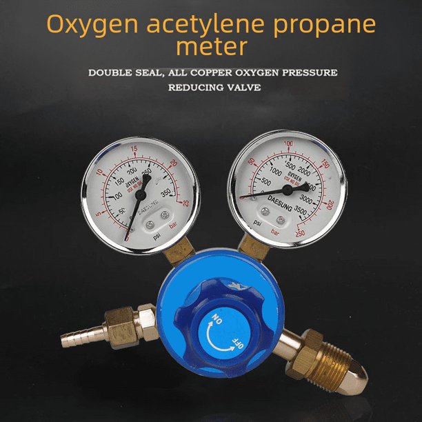 Reductor de presión de cilindro de gas estable, manómetro de gas ...