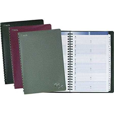 Mead Large Telephone/Address Book, 8-1/4 X 5-9/16 Inches, 82 Pages ...