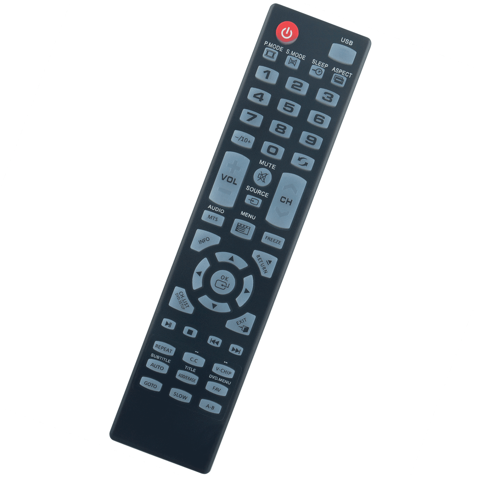 Replace Remote Control for Westinghouse HD DVD Combo TV WD24HB6101 ...