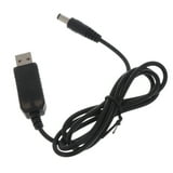 USB to DC Power Cable Universal USB to DC 5.5x2.5mm Jack 4.2V Charging ...