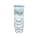 Amerimax Flexgrate Downspout Filter, White - Walmart.com
