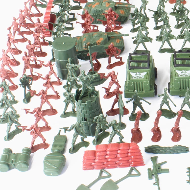 Green Army Men Rainbow Toyfrog Army Men Set - 300 Piece Plastic ...
