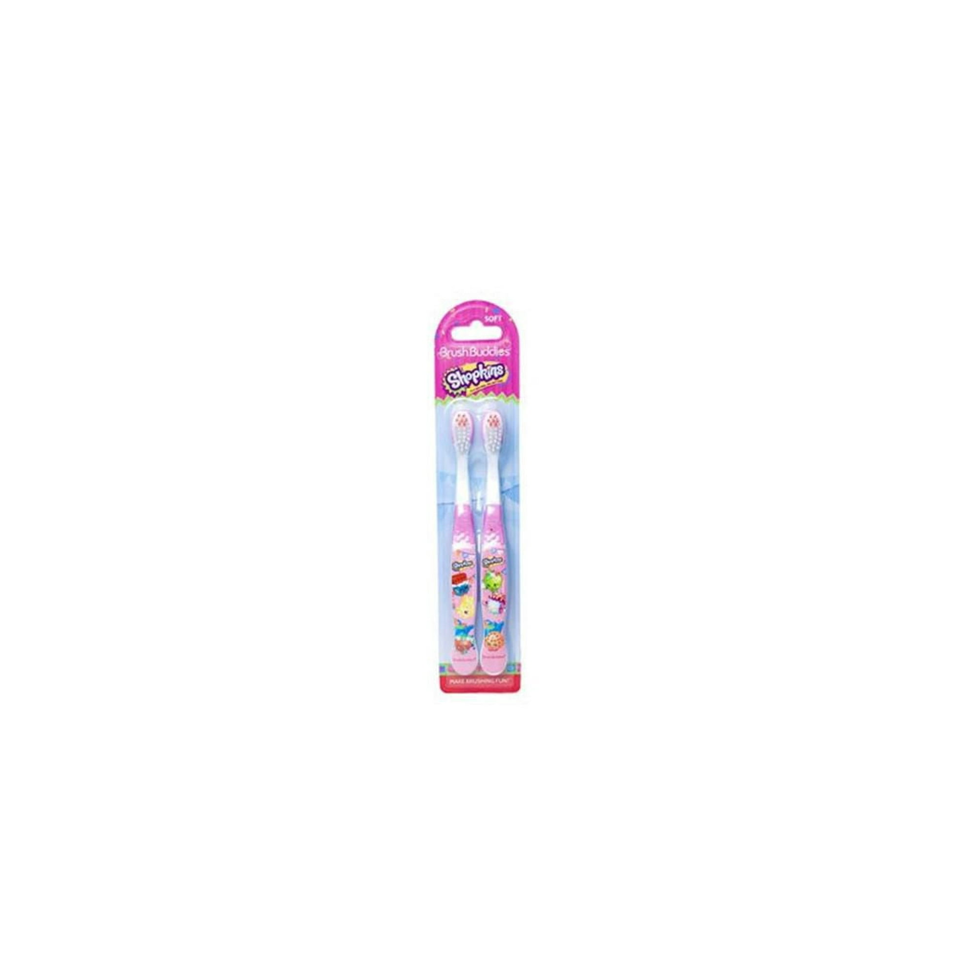 Click here for Shopkins 2pk Toothbrush Pack Of 2 prices
