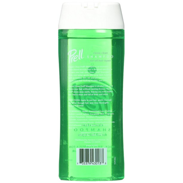 Prell Classic Clean Shampoo Thick Rich Formula All Hair Type 13.5oz, 5 ...