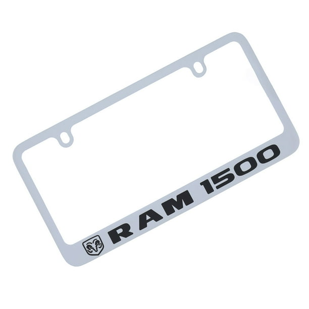 Dodge Ram 1500 License Plate Frame (Chrome) - Walmart.com - Walmart.com