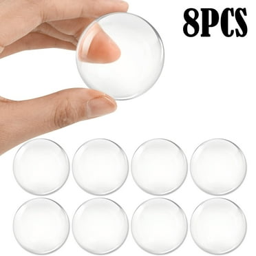 "All Top Bargains 4 White Door Knob Wall Protectors - Guard, Cover ...